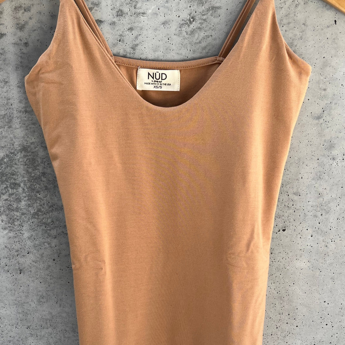 Boob-eez Nesha Tank Medium Nũd | Vagabond Apparel Boutique