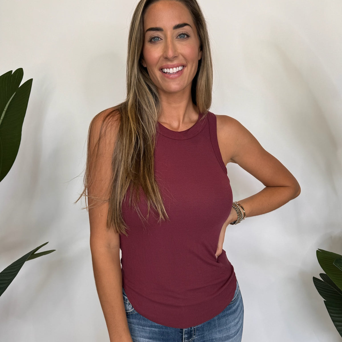 LA Made Aida Racer Front Tank – Vagabond Apparel Boutique