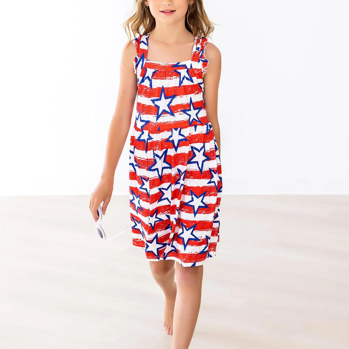 Mila & Rose Ruffle Cross Back Dress – Vagabond Apparel Boutique
