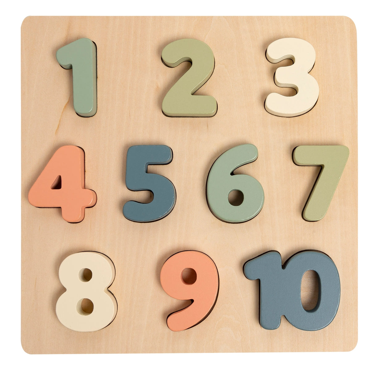 Pearhead Wooden Numbers Puzzle – Vagabond Apparel Boutique