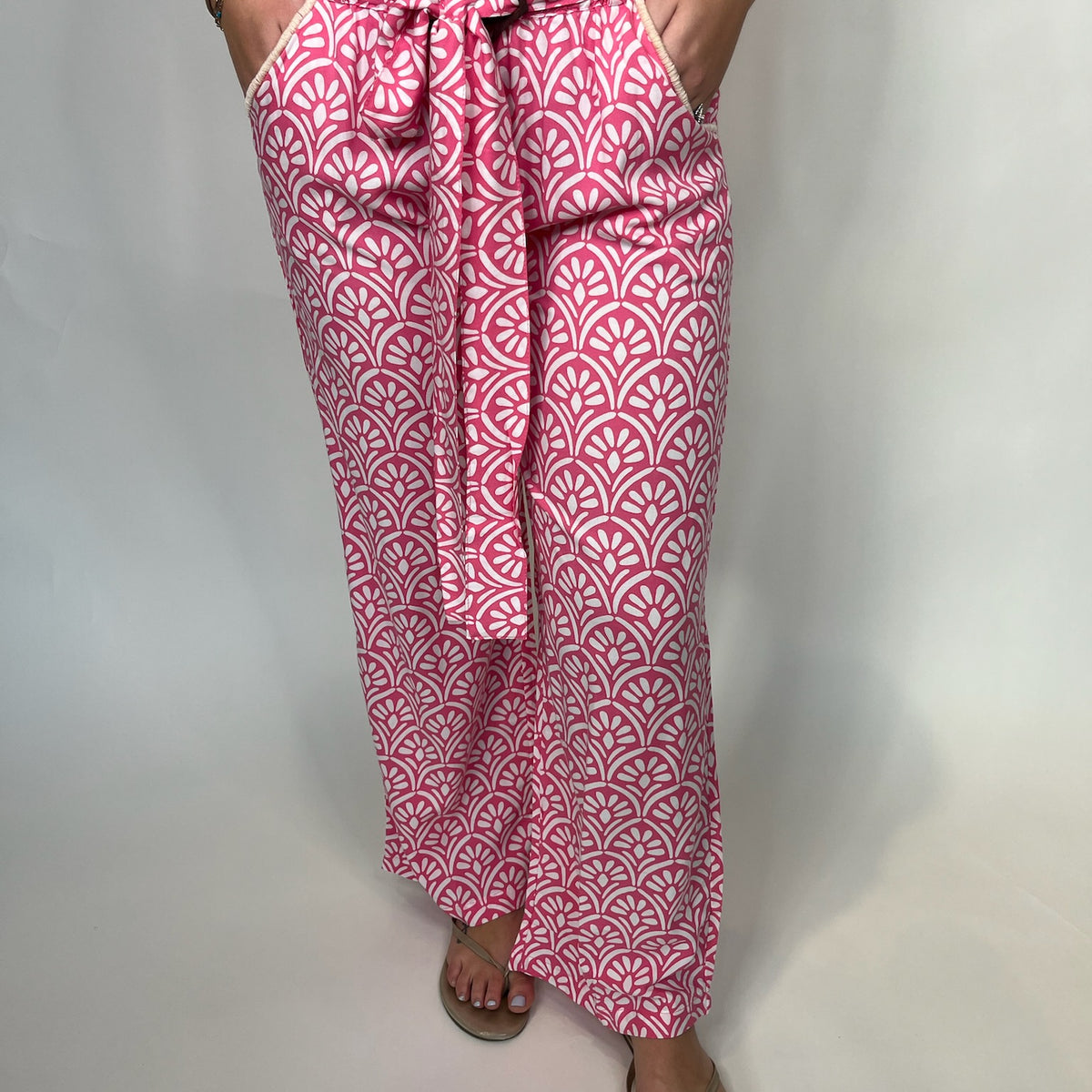 Skemo Art Deco Pants Pink | Vagabond Apparel Boutique