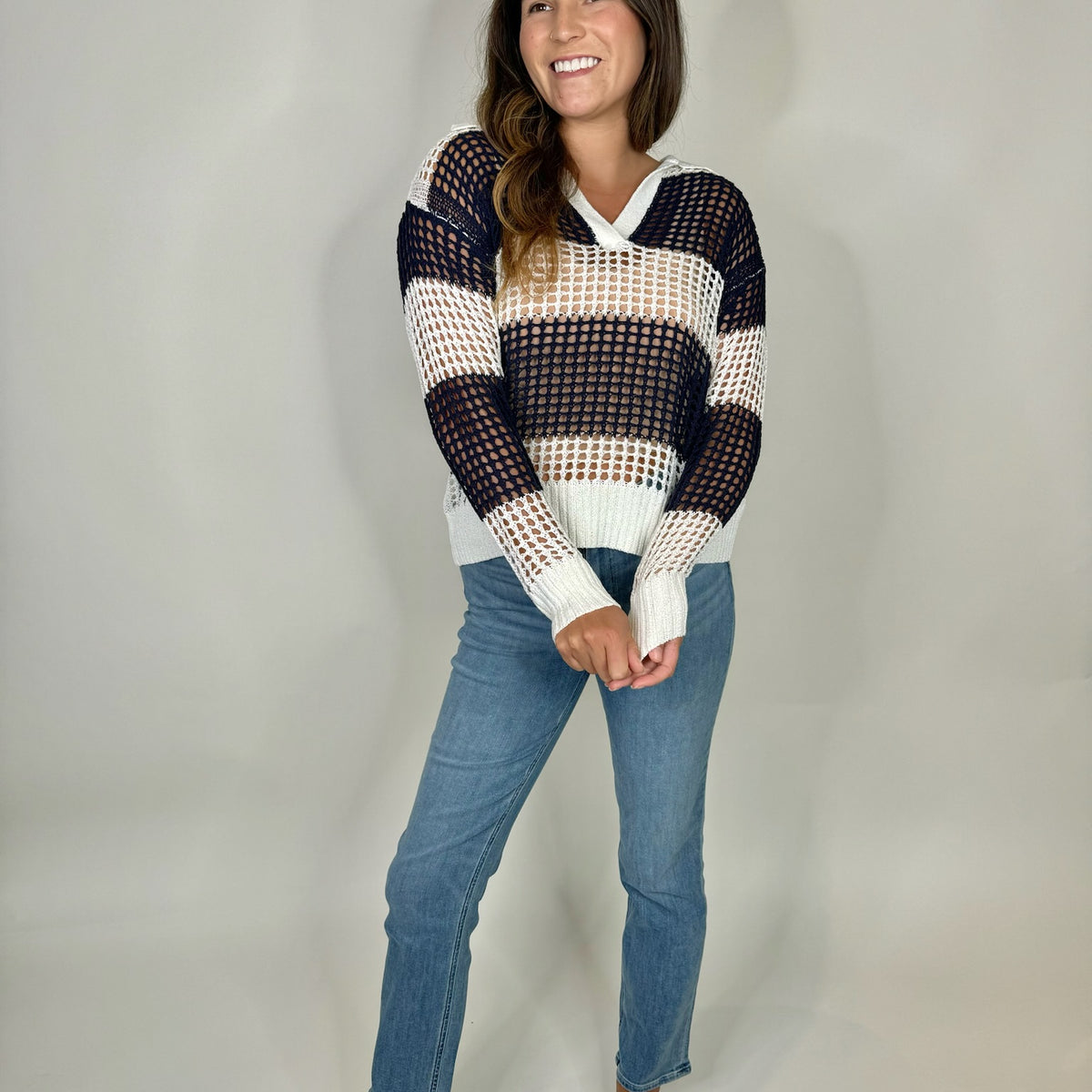 Stitch Drop Bardot Sweater | Vagabond Apparel Boutique